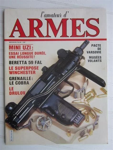 Lamateur Darmes N° 38 Mini Uziberetta 59 Falwinchester Superposée