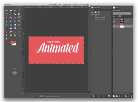 Create An Animated GIF With Gimp Candelita