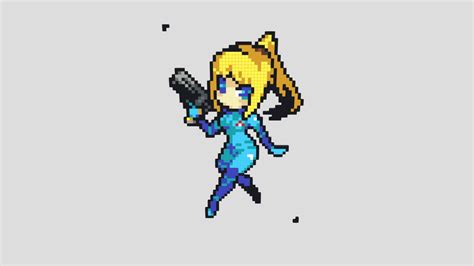 Girl Pixel Download Free 3d Model By Madexc 816937d Sketchfab