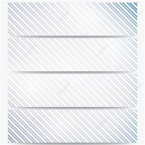 Abstract Headers Set Background Vector Stripes Element Graphic