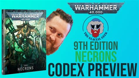 New Necrons 9th Edition Codex Preview Youtube