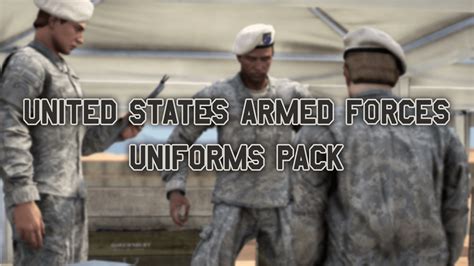 United States Armed Forces Uniforms Pack FiveM SP GTA Mods Com