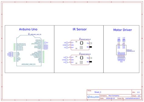 Lfr With Arduino Uno Oshwlab