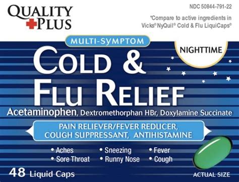 Acetaminophen Dextromethorphan And Doxylamine Uses Side Effects And Warnings