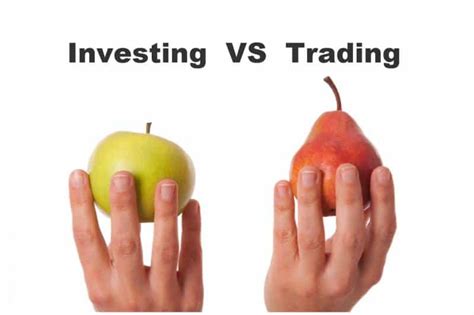 Difference Between Stock Market Investing And Trading