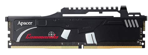 Apacer Rolls Out Its Next Gen Commando DDR4 Overclocking Memory Module