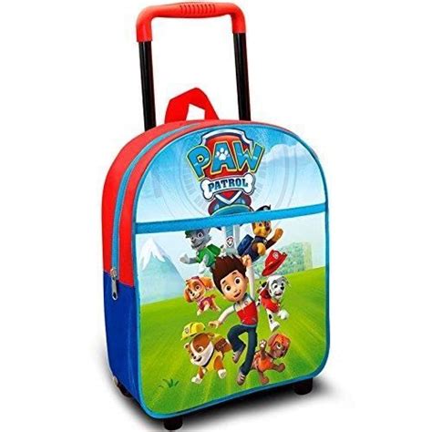Pat Patrouille Paw Patrol Trolley Sac A Dos Cm Cdiscount Bagagerie Maroquinerie