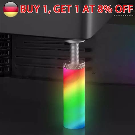 ~ Supporto Per Scheda Grafica Argb Supporto Gpu Verticale Magnetico Argento Ex120 Eur 7 19