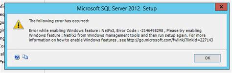 Error While Enabling Windows Feature Netfx3 Irshad Nazlys Blog