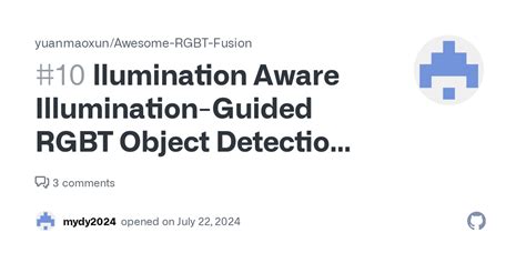 Llumination Aware Illumination Guided Rgbt Object Detection With Inter