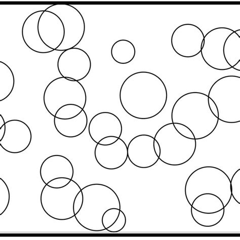 Initial Particle Assembly In A Bi Dimensional Example Showing