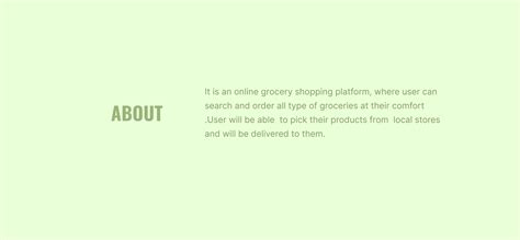 Online Grocery Shopping Responsive Design Behance