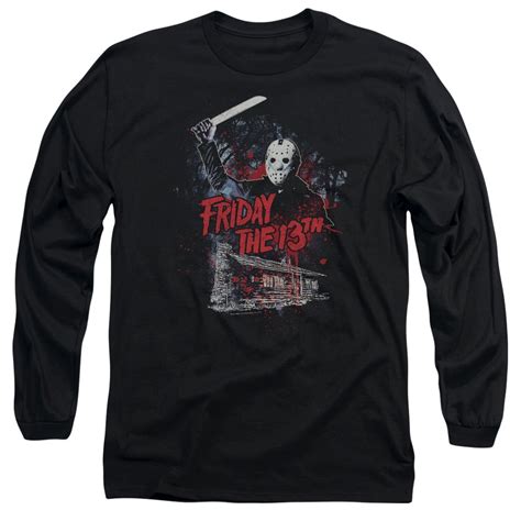 Friday The 13th Cabin Long Sleeve Shirt Small