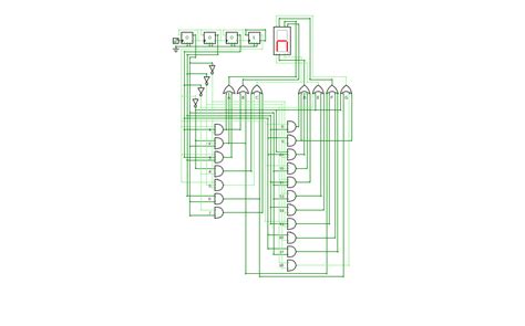 Circuitverse Seven Segment Display Project