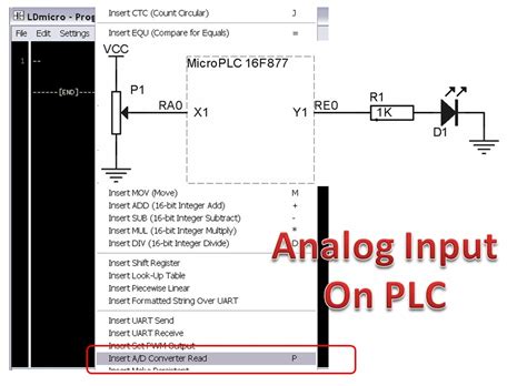 Input Analog Pada Micro PLC Include Ladder Diagram Niguru Indonesia