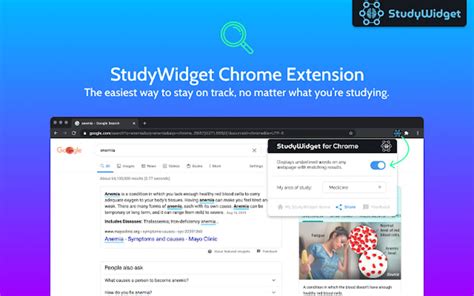 StudyWidget Chrome Extension para Google Chrome Extensión Descargar