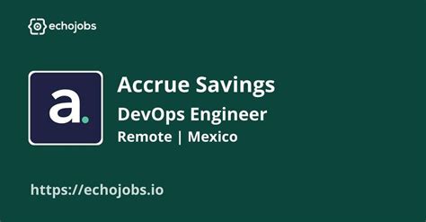 Accrue Savings Is Hiring Devops Engineer Contract 3 Months Remote