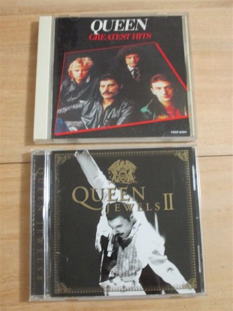 Yahooオークション Cd2枚セット Queen Greatest HitsjewelsⅡ 国内