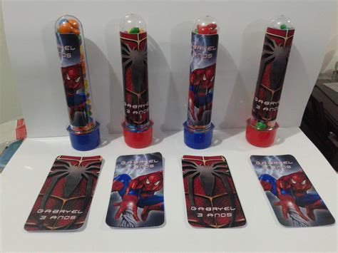 Adesivo Tubete Homem Aranha Elo Produtos Especiais