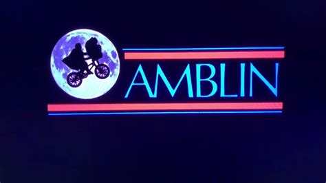 Amblin Entertainment Logo 1997 Youtube