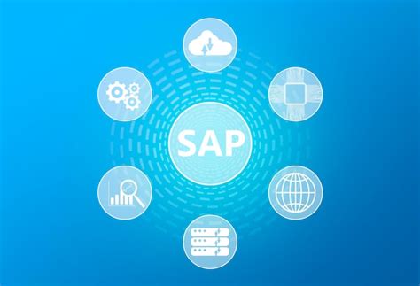 Premium Photo Sap And Icons On The Screen