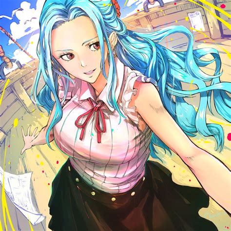 Nefertari Vivi One Piece Drawn By Illustica Phantom Danbooru