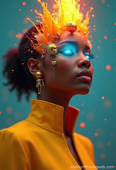 Ultrarealistic Utopian Futuristic Dream Portraits Stable Diffusion Online