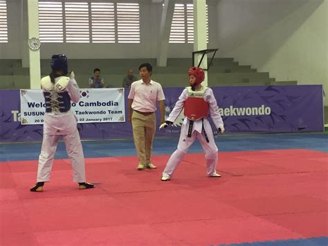 អនុប្រធានសហព័ន្ធកីឡាតេក្វាន់ដូកម្ពុជាចង់ឲ្យមានការហ្វឹកហាត់រួមគ្នារវាងកីឡាករកីឡាការិនីកូរ៉េនឹងកម្