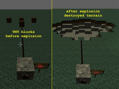 Minecraft Tnt Explosion Wallpaper