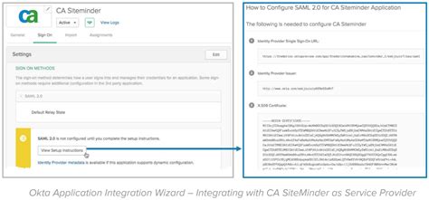 Ca Siteminder Migration Guide Okta