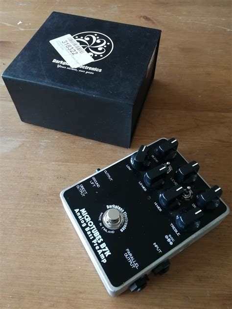 Microtubes B7k Darkglass Electronics Microtubes B7k Audiofanzine