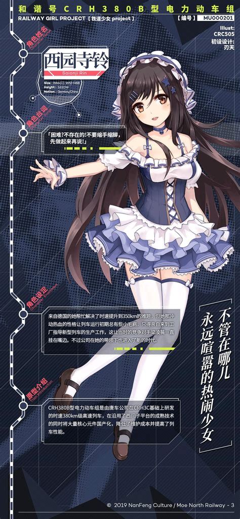 铁道少女project 人物角色介绍图总计（闲的蛋疼）动车篇 哔哩哔哩