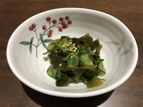きゅうりとわかめの【酢の物】 By So「k」 【クックパッド】 簡単おいしいみんなのレシピが396万品