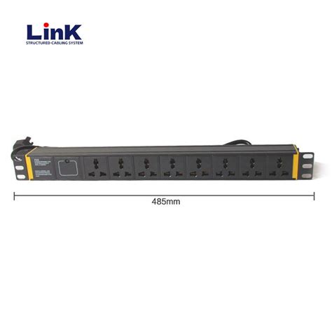 iso 9001 approved new link customized 19 inch socket outlet