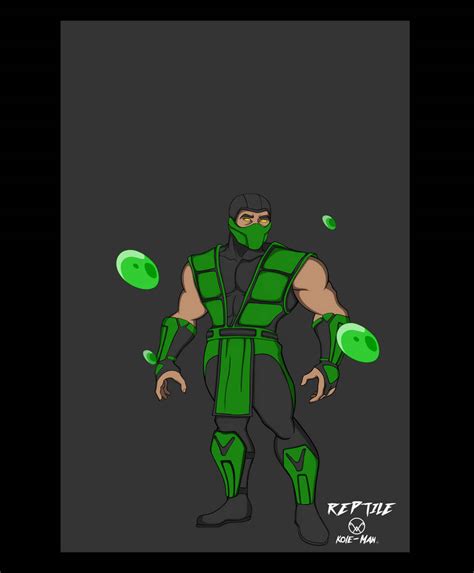Reptile The Venom Ninja By Kole Man On Deviantart