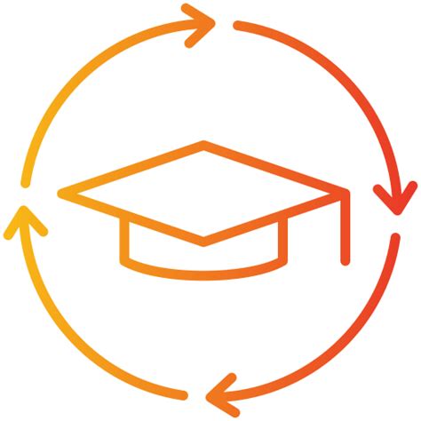 Continuous Learning Generic Gradient Outline Icon Freepik