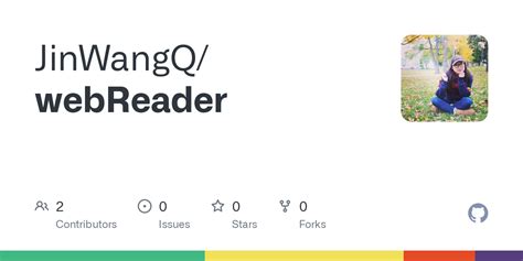 GitHub JinWangQ WebReader
