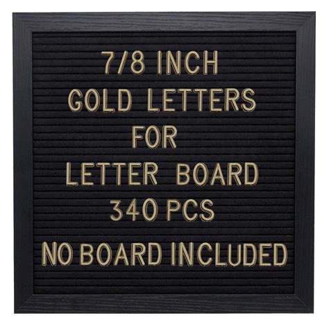 Felt Letter Board Letters Set Pre Cut 340pcs 7 8inch Desertcart