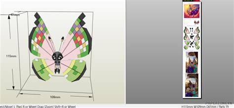 Pokemon Gen 6 Pokemon Mini 666 Vivillon Mini Paperzone Vn