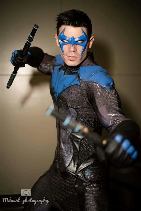 Pin By Matthew Riley On Cosplay Nightwing Costumes Nightwing