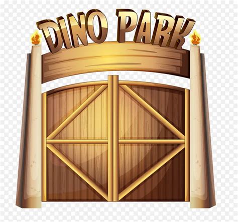 矢量卡通木质感大门png图片素材下载图片编号9735977 Png素材网