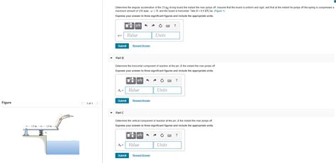 Solved Determine The Angular Acceleration Of The Kg Chegg