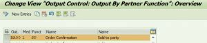 Output Determination