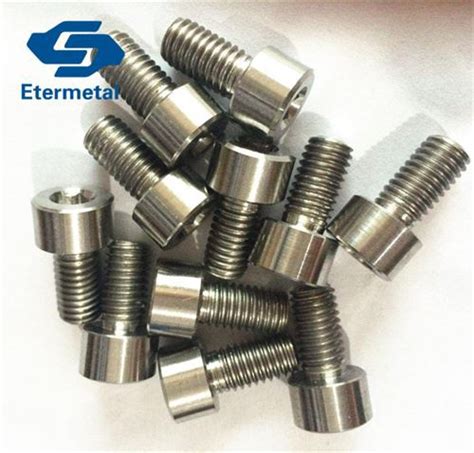 China Hexagon Socket Head Cap Titanium Screw Manufacturers Suppliers