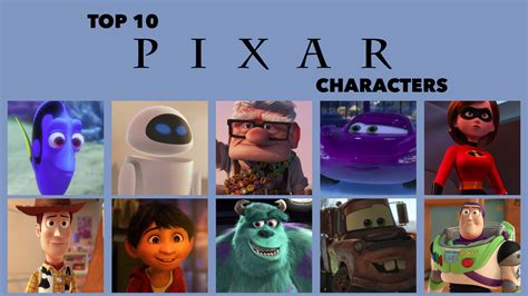 My Top 10 Favorite Disney Pixar Characters Pt 2 By Jalynr0128 On Deviantart