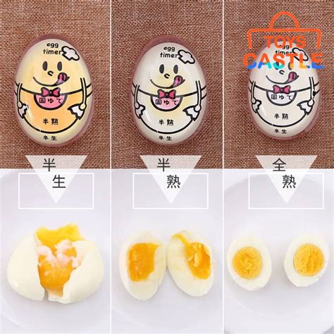Fast Shipping Colour Changing Egg Timer Perfect Boiled Eggs Soft Medium Hard Cooking