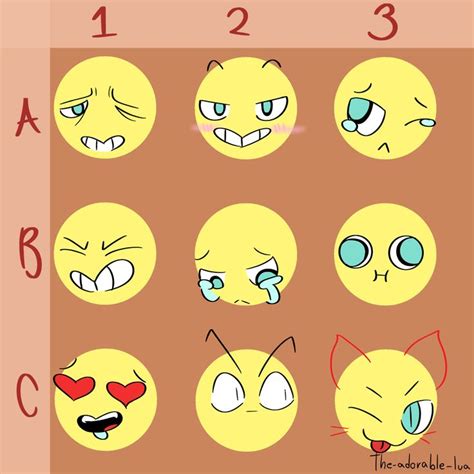 How To Draw An Emo Smiley Face Step By Step Drawing Instructions For Beginners