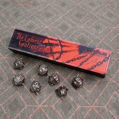 The Lament Configuration Sharp Dice Set Raffoslab Asasatyrplays