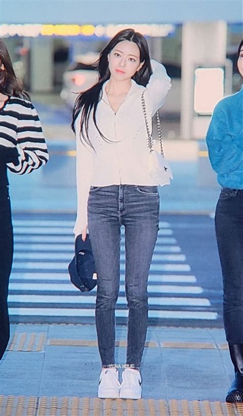 여성 청바지 여성 한국 소녀