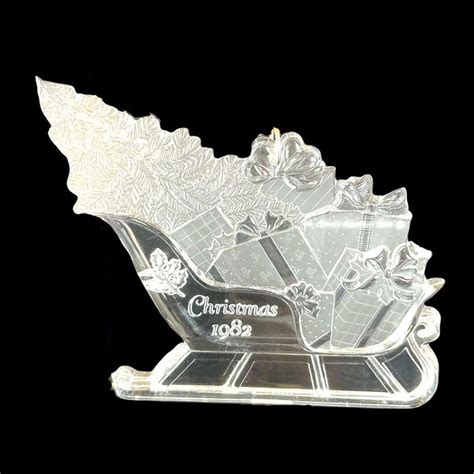 Christmas Sleigh QX Hallmark Ornaments